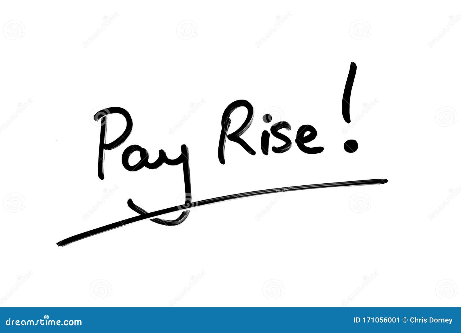Pay Rise stock image. Image of improvement, financial - 171056001