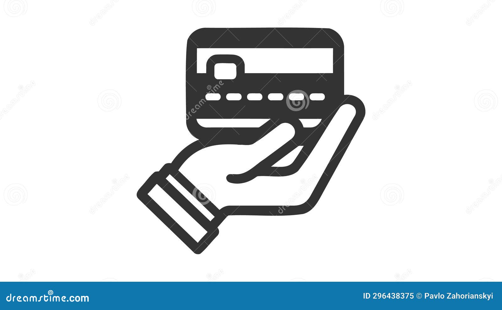 Pay Symbol, Logo Illustration. Editable Stroke Stock Illustration ...