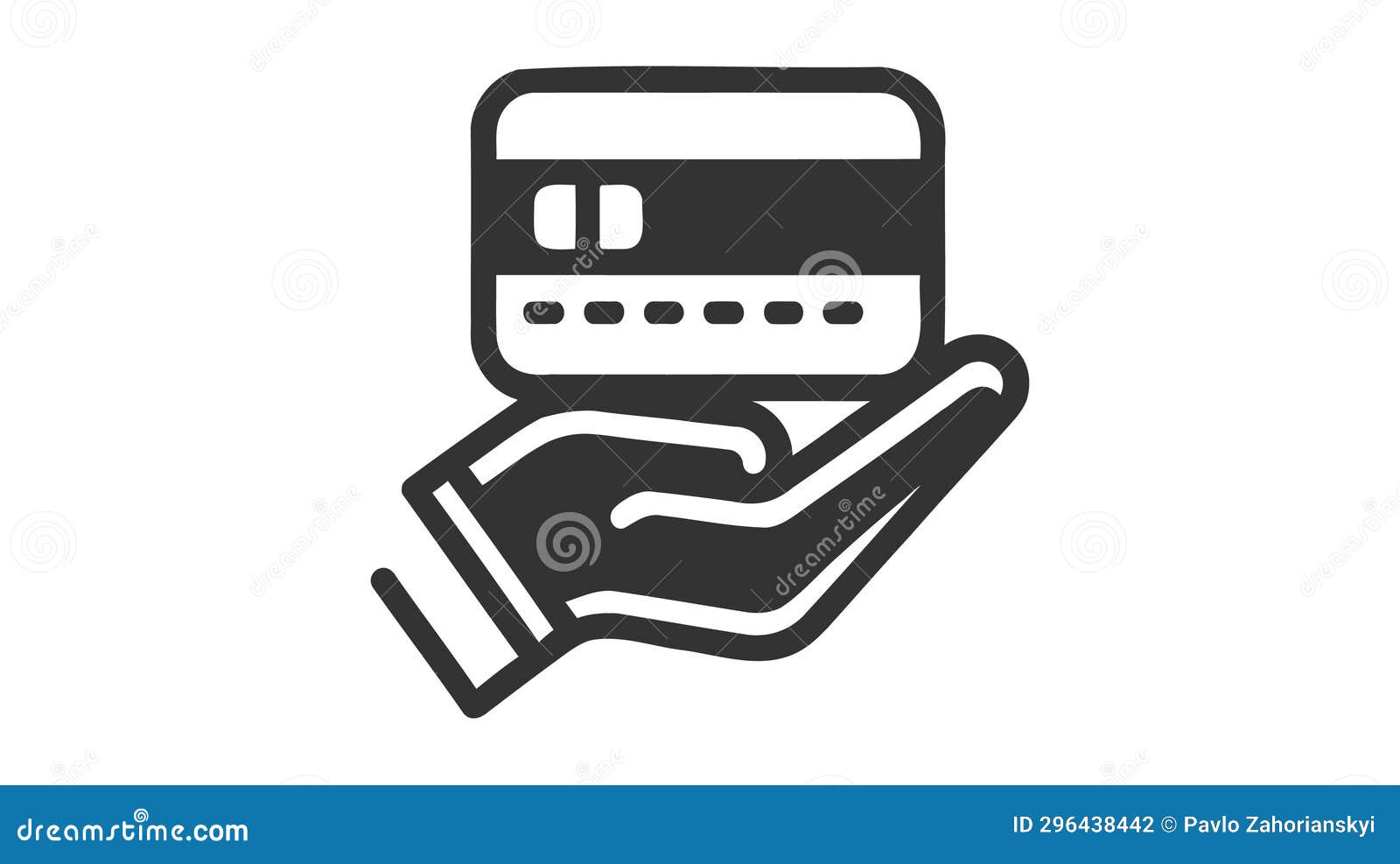 Pay Symbol, Logo Illustration. Editable Stroke Stock Vector ...