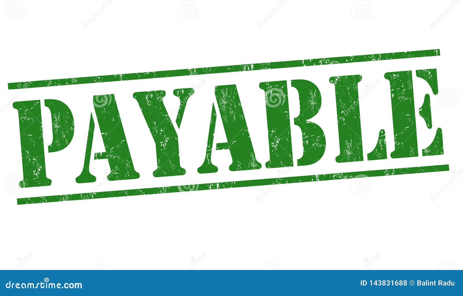 Payable Sign Or Stamp Vector Illustration | CartoonDealer.com #143831688