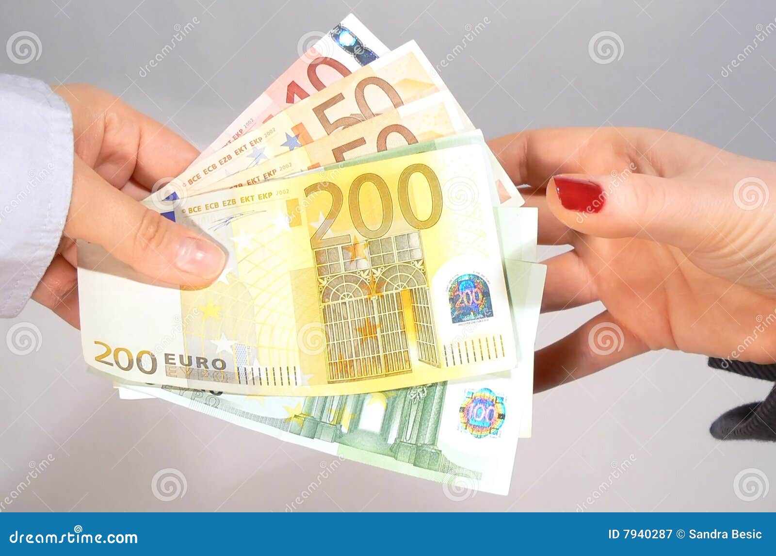 Payant Et Recevant L'argent Image stock - Image du achats, main: 7940287