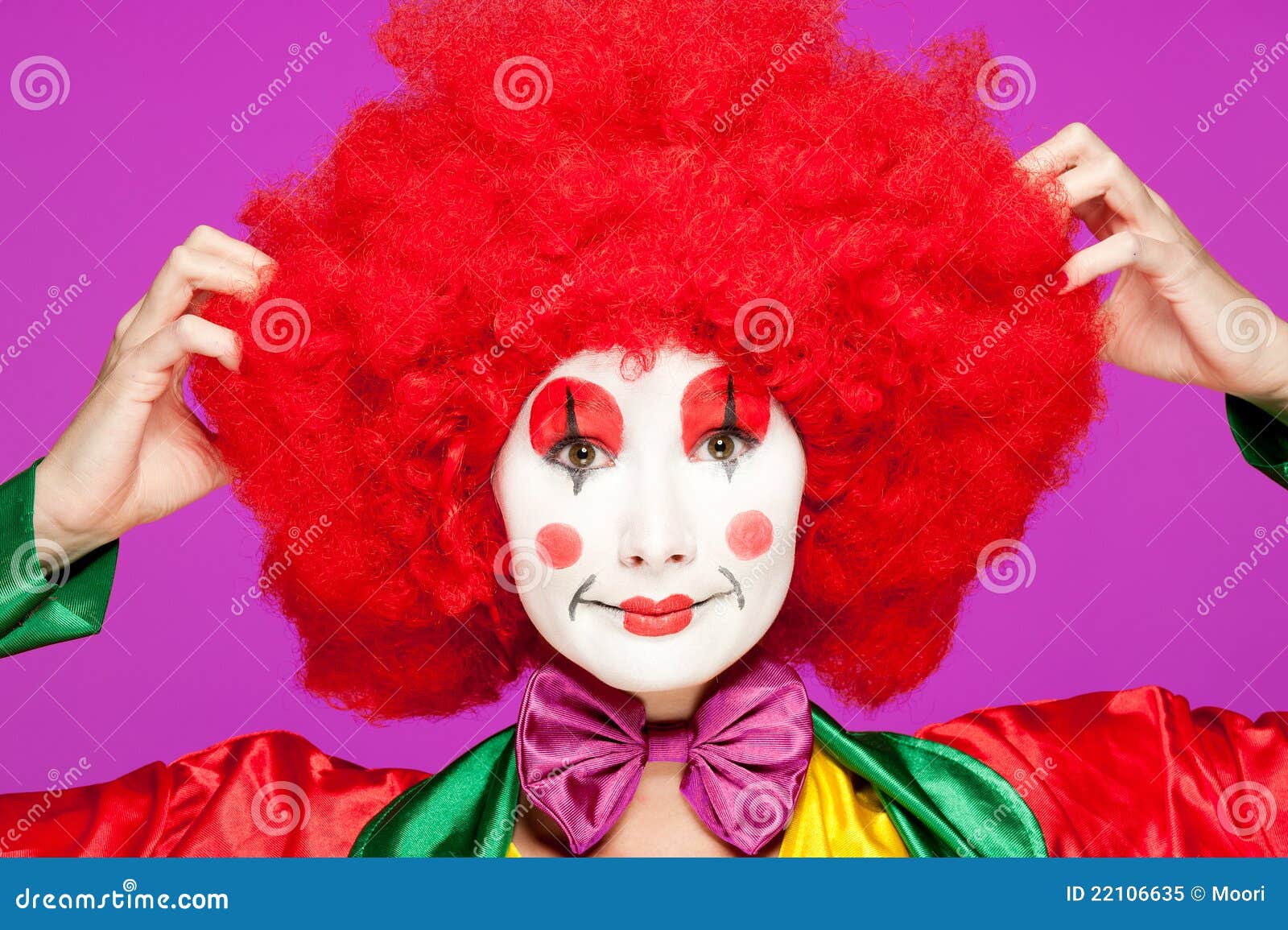 Payaso colorido imagen de archivo. Imagen de traje, persona - 22106635