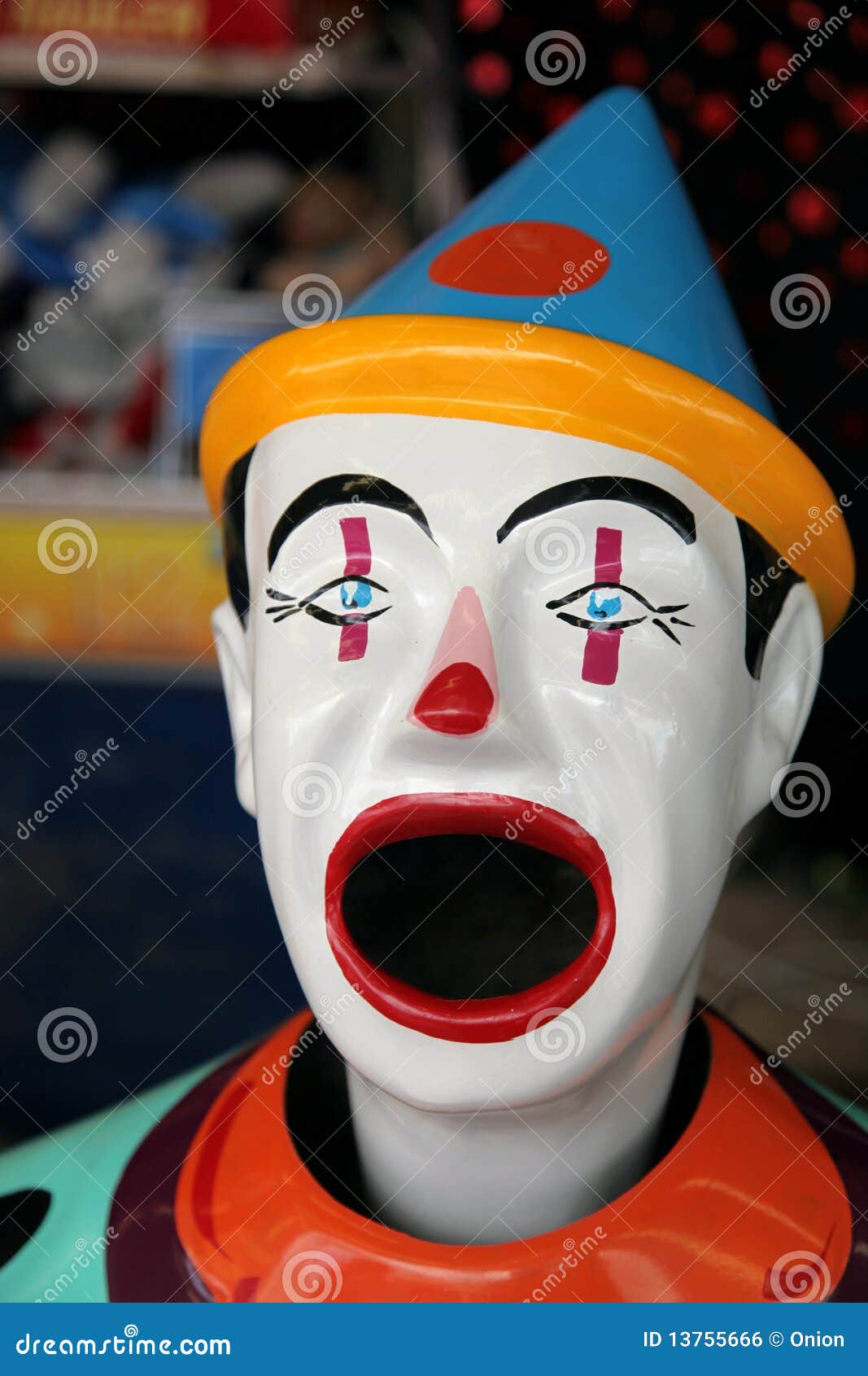 Payaso Colorido Del Carnaval Foto de archivo - Imagen de risa, adorne ...