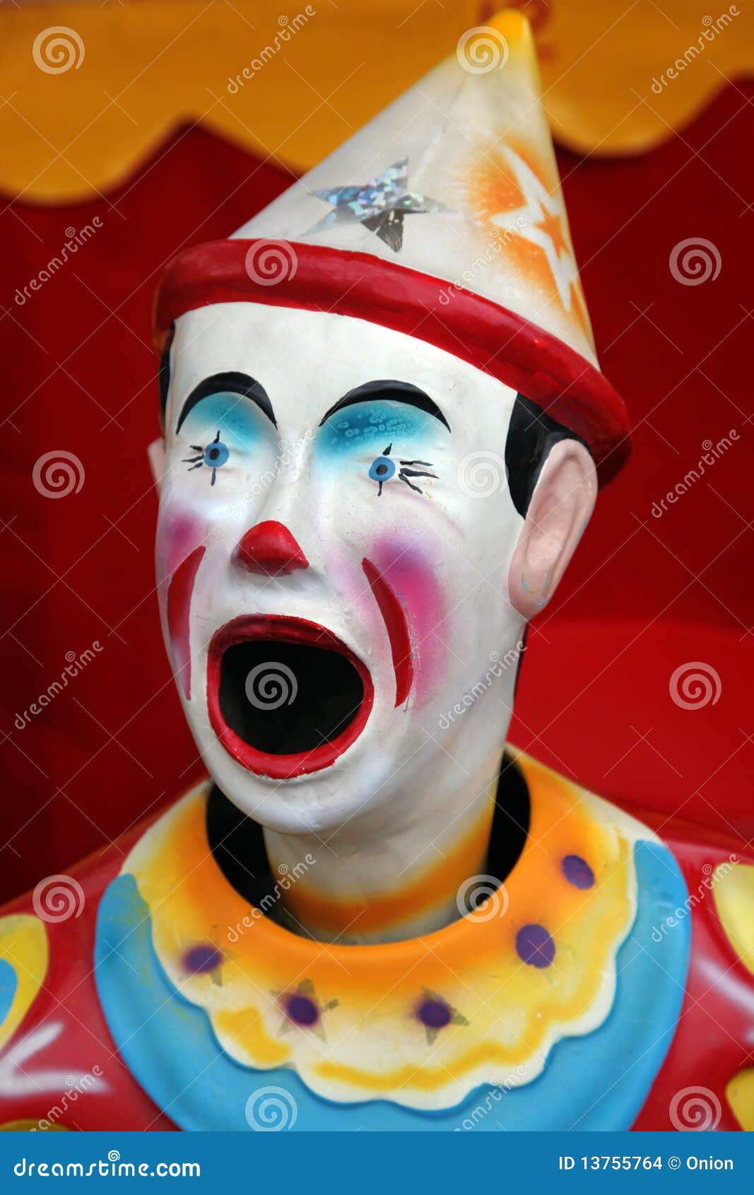 Payaso Colorido Del Carnaval Foto de archivo - Imagen de alegre ...