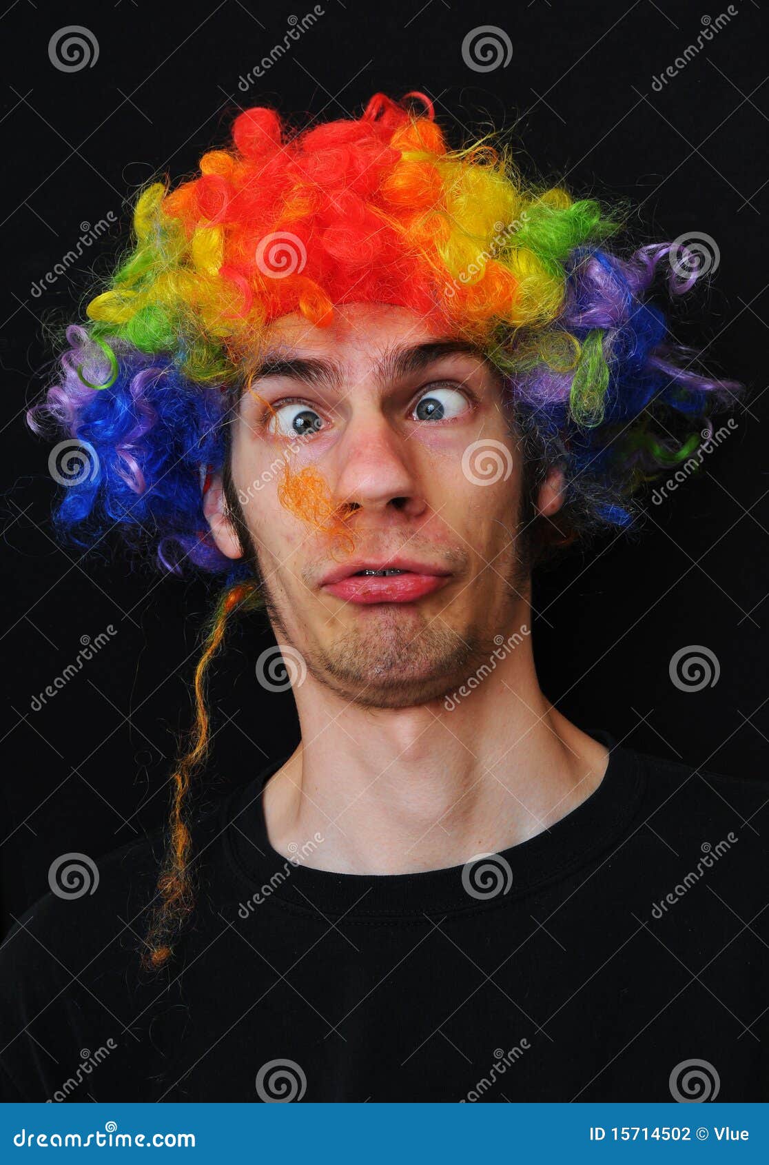 Payaso de Ditzy foto de archivo. Imagen de alegre, juego - 15714502