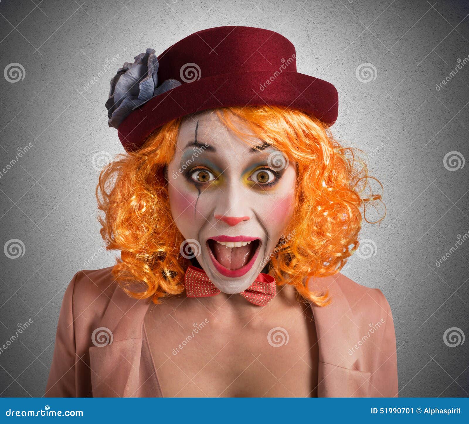 Payaso de la mueca imagen de archivo. Imagen de retrato - 51990701