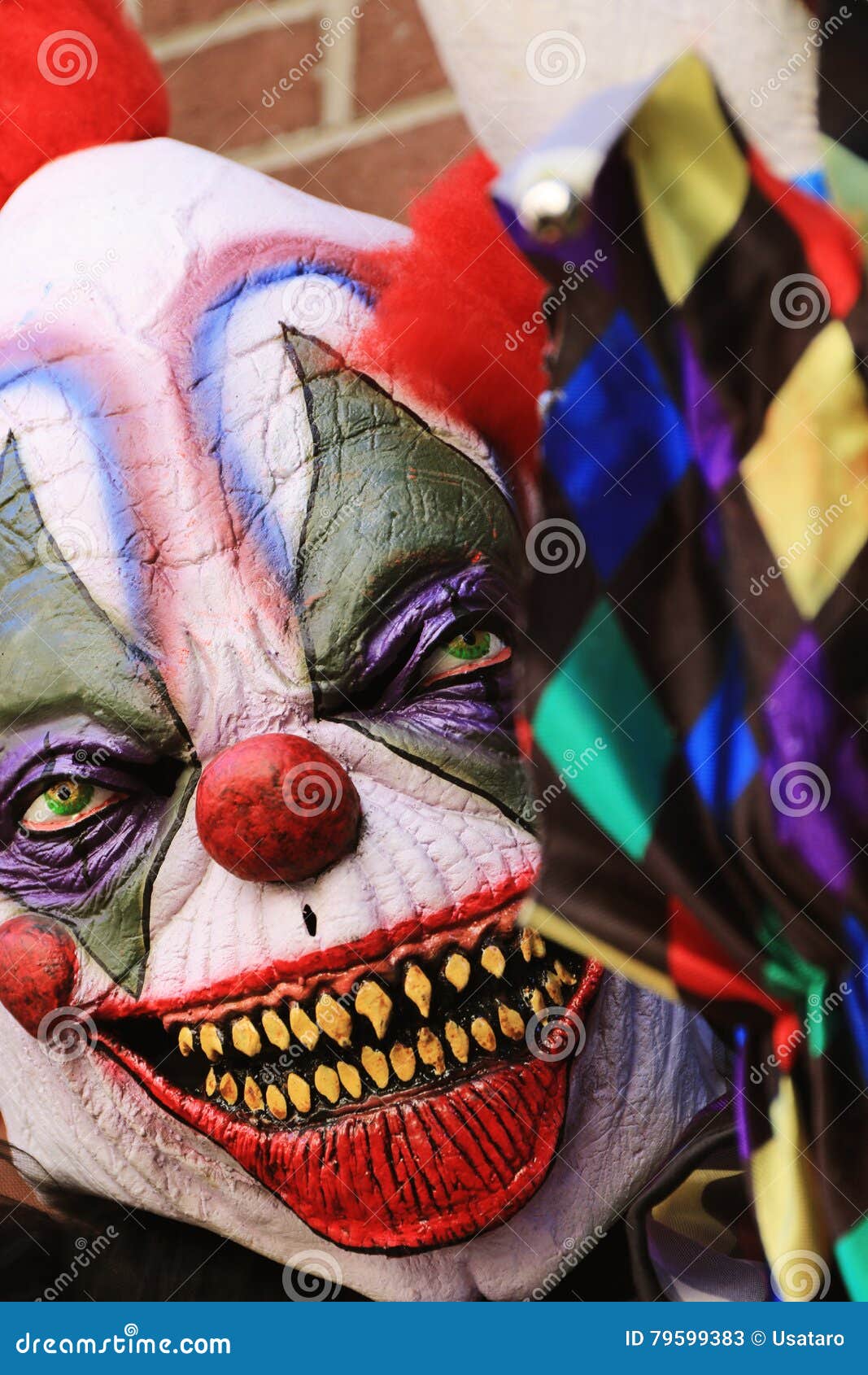 Payaso del horror imagen de archivo. Imagen de infierno - 79599383