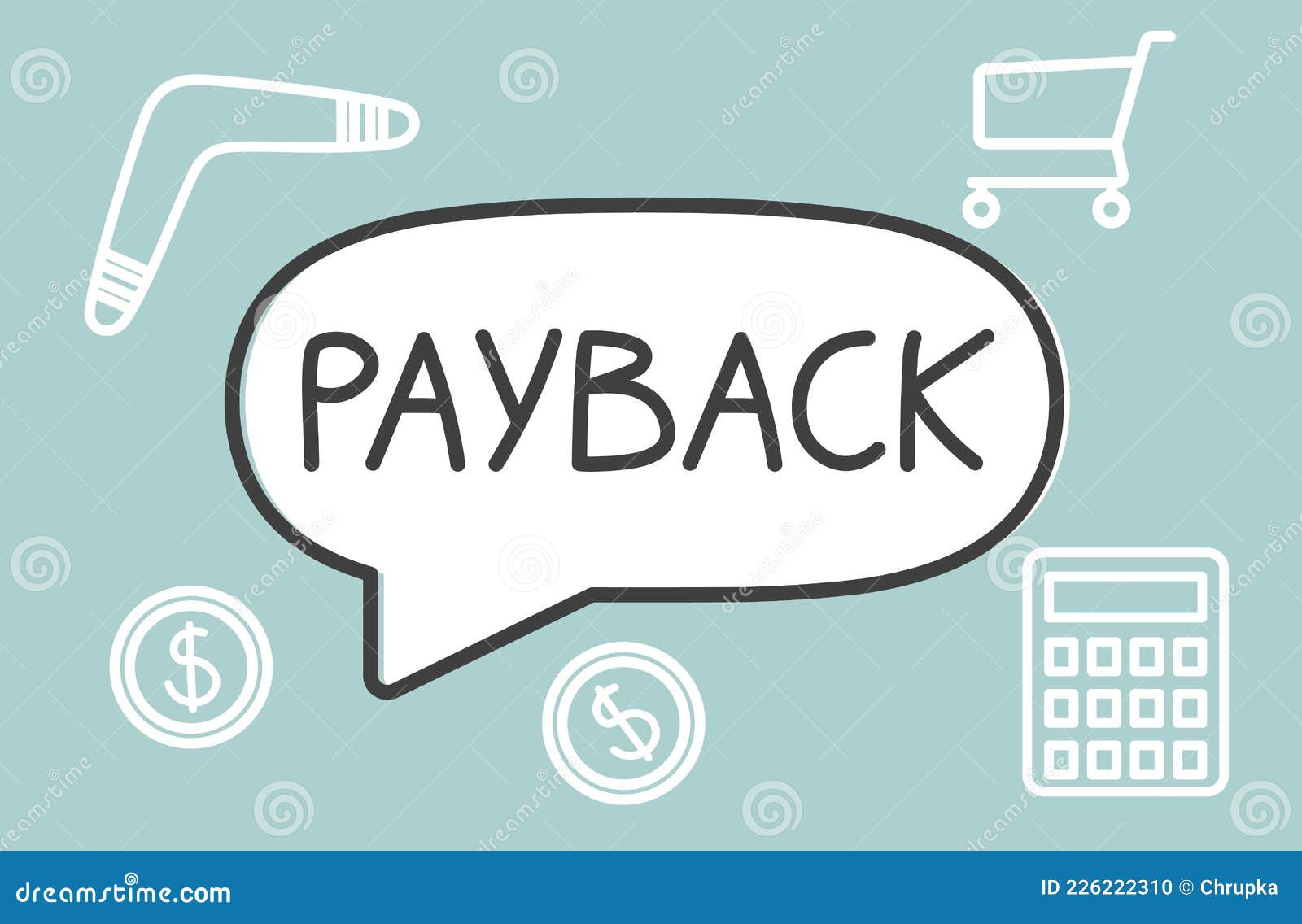 Payback Business, Finance Concept Stock Vector - Illustration of ...