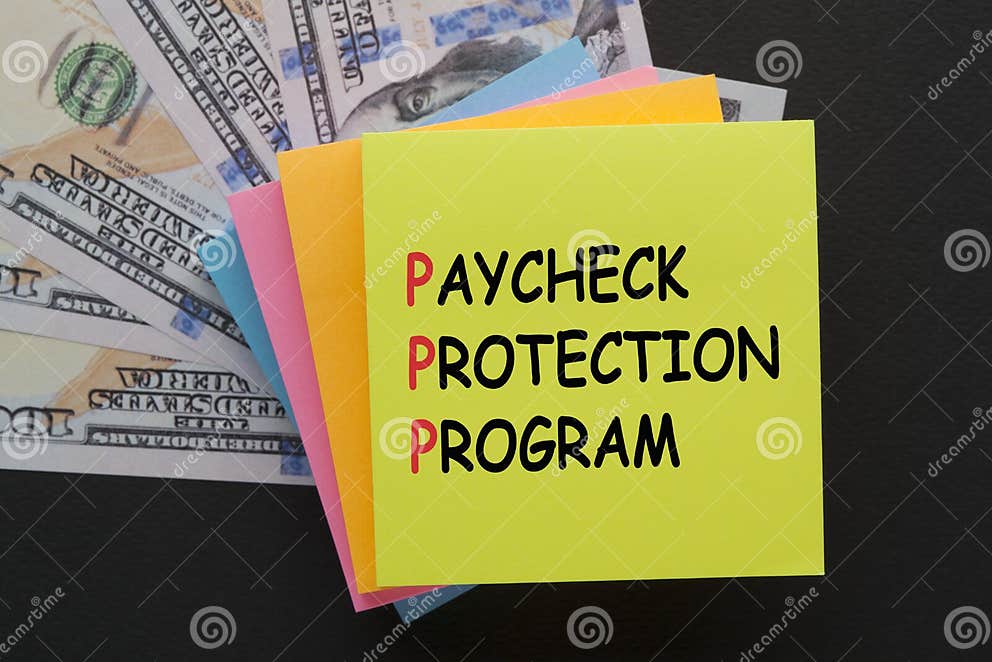 Paycheck Protection Program Stock Photo - Image of assets, compensation ...