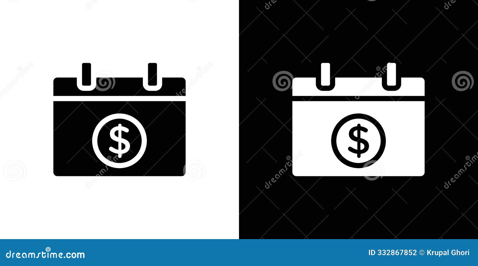 Payday Icon Logo Set Vector Stock Vector - Illustration of salary ...