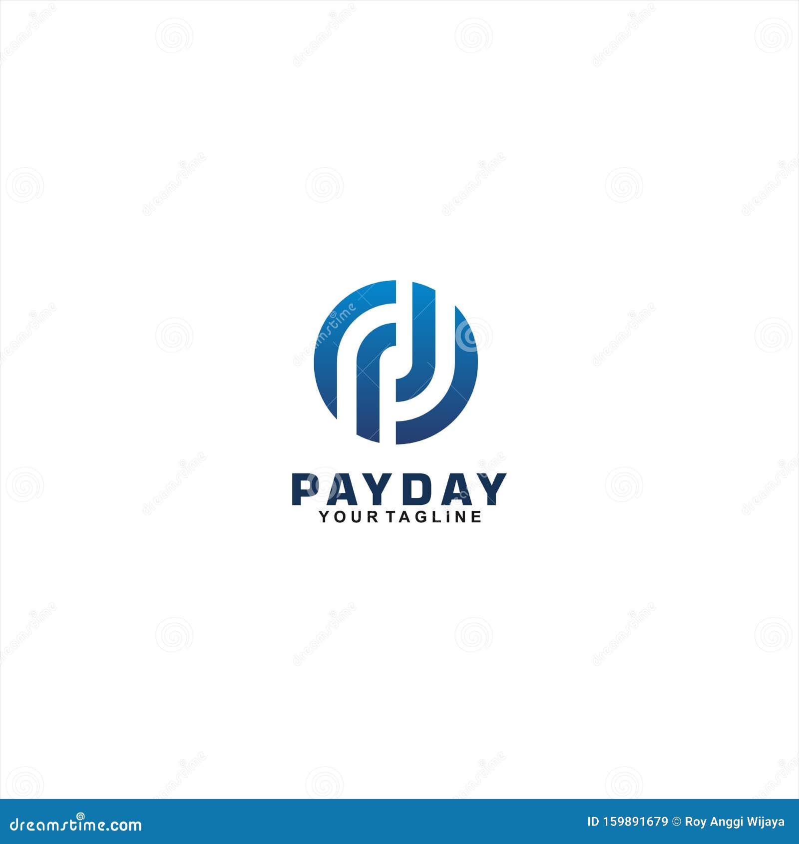 Payday Logo Design Inspiration Idea Stock Vector - Illustration of ...