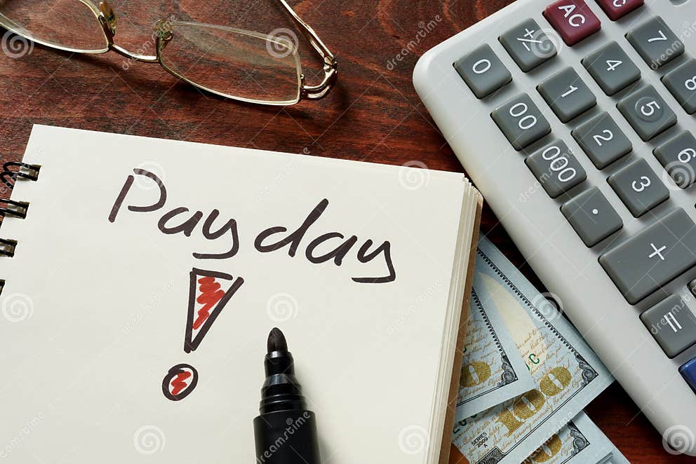 Payday stock image. Image of budgeting, word, plan, reminder - 58642035