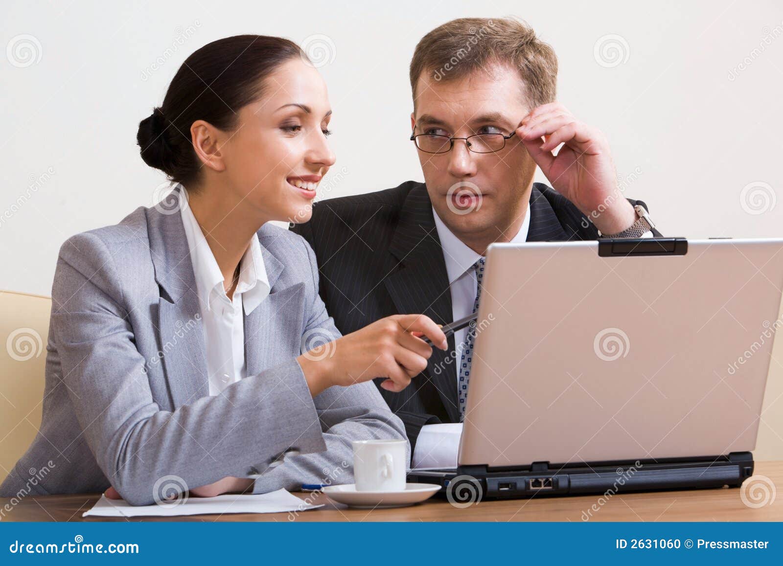 Paying attention stock photo. Image of discuss, offering - 2631060