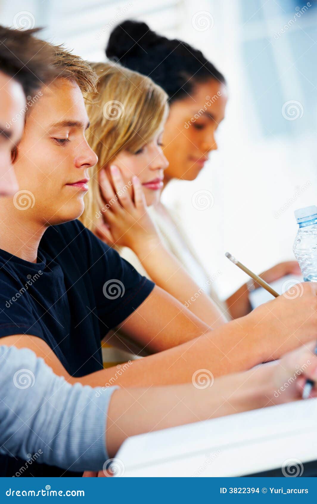 Paying attention stock photo. Image of happy, cute, attention - 3822394