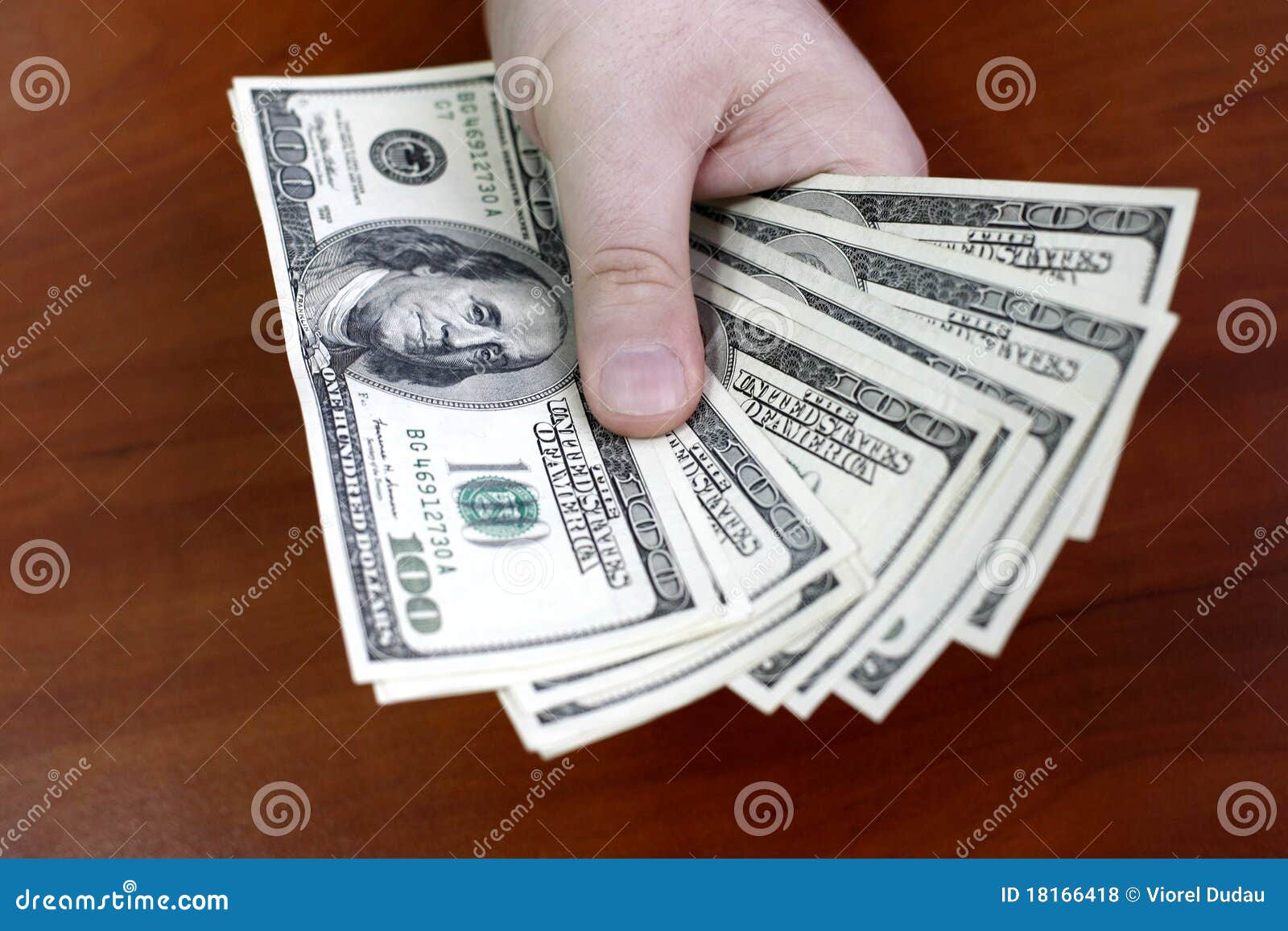 Paying dollars stock photo. Image of money, investment - 18166418
