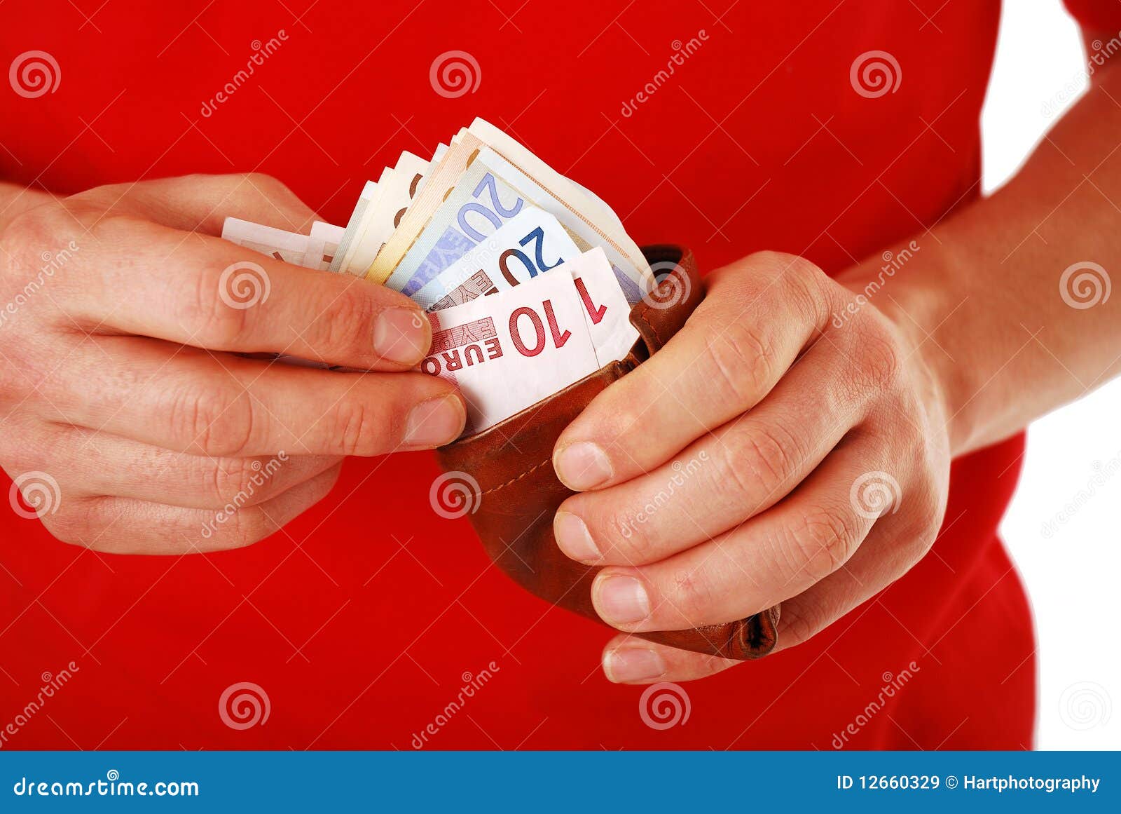 Paying with euros stock image. Image of financial, cash - 12660329