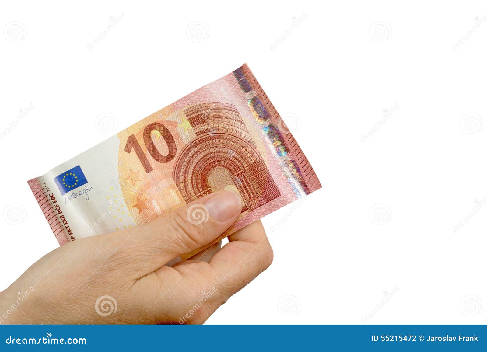 Paying by euros stock photo. Image of note, money, laundered - 55215472