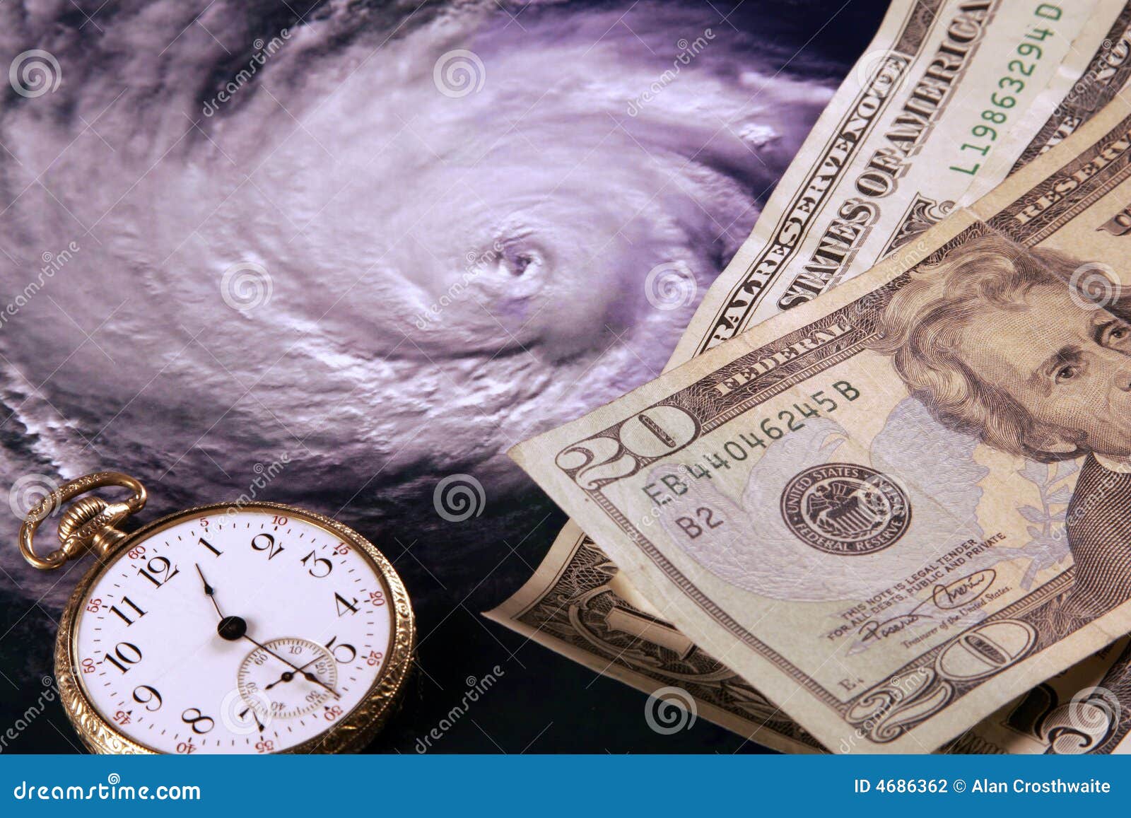 Paying for a Hurricane stock photo. Image of estimating - 4686362