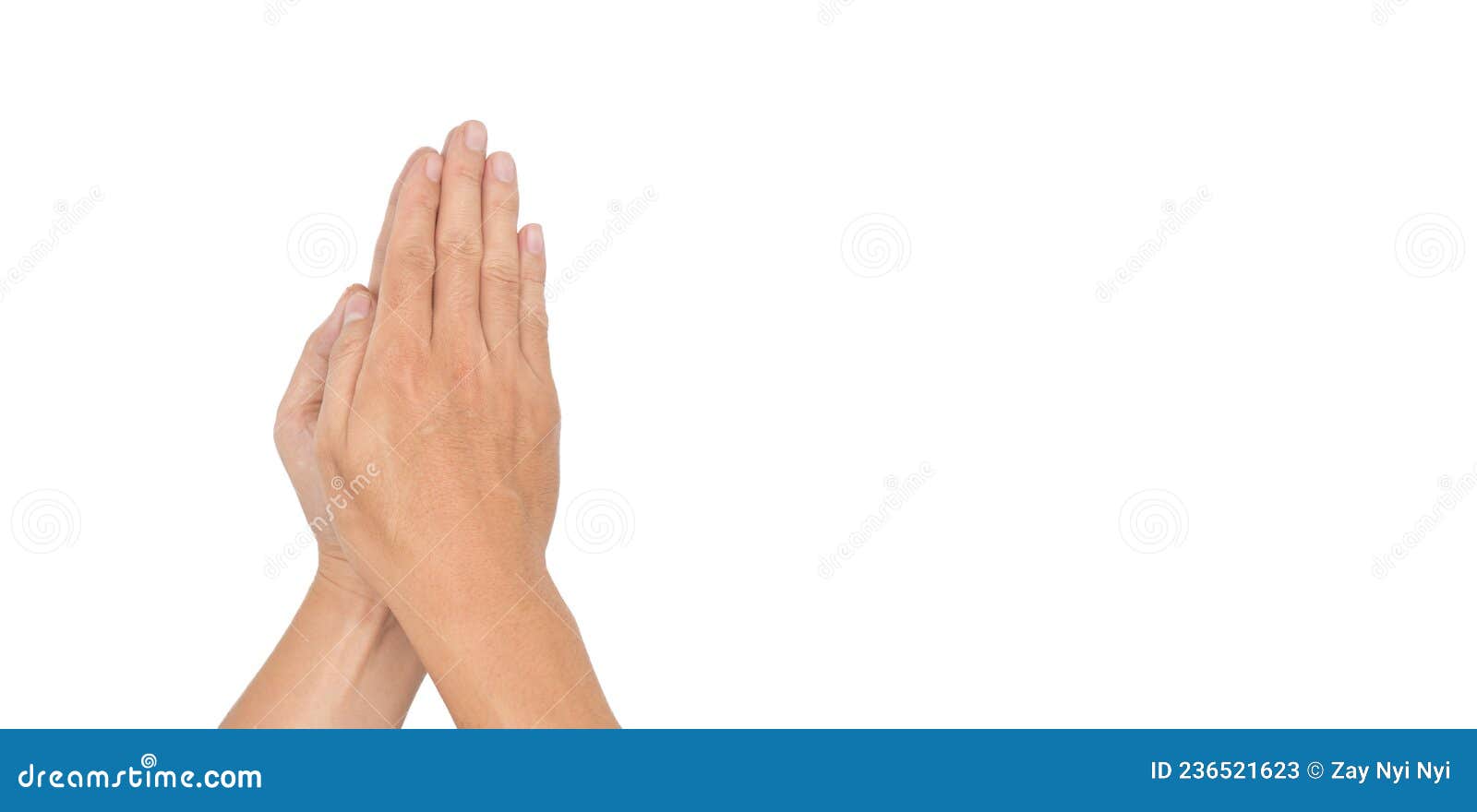 Paying Obeisance Posture of Hands. Concept of Buddhism Religion Stock ...