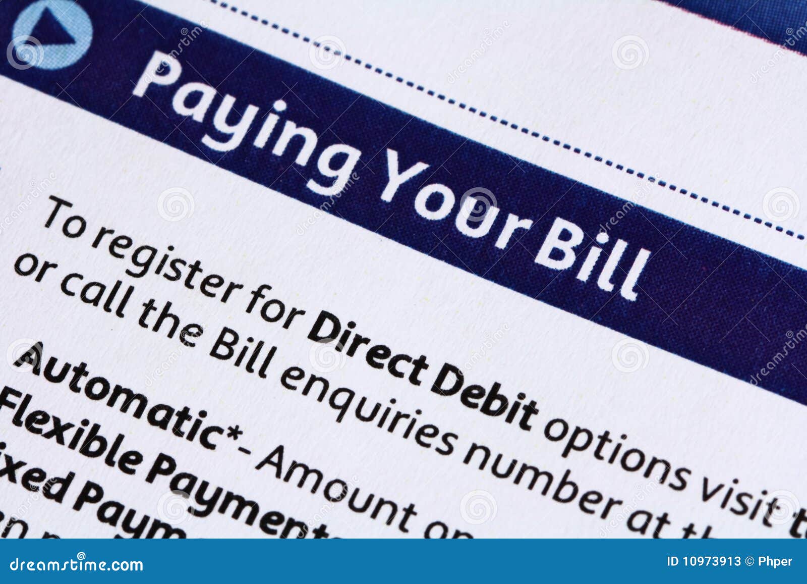 Paying Your Bill stock image. Image of commerce, credit - 10973913