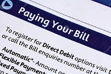 Paying Your Bill stock image. Image of commerce, credit - 10973913