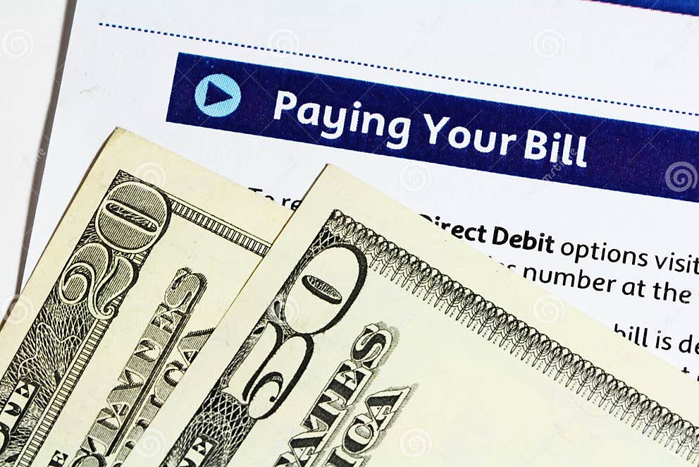 Paying Your Bill stock image. Image of consumer, card - 10974133