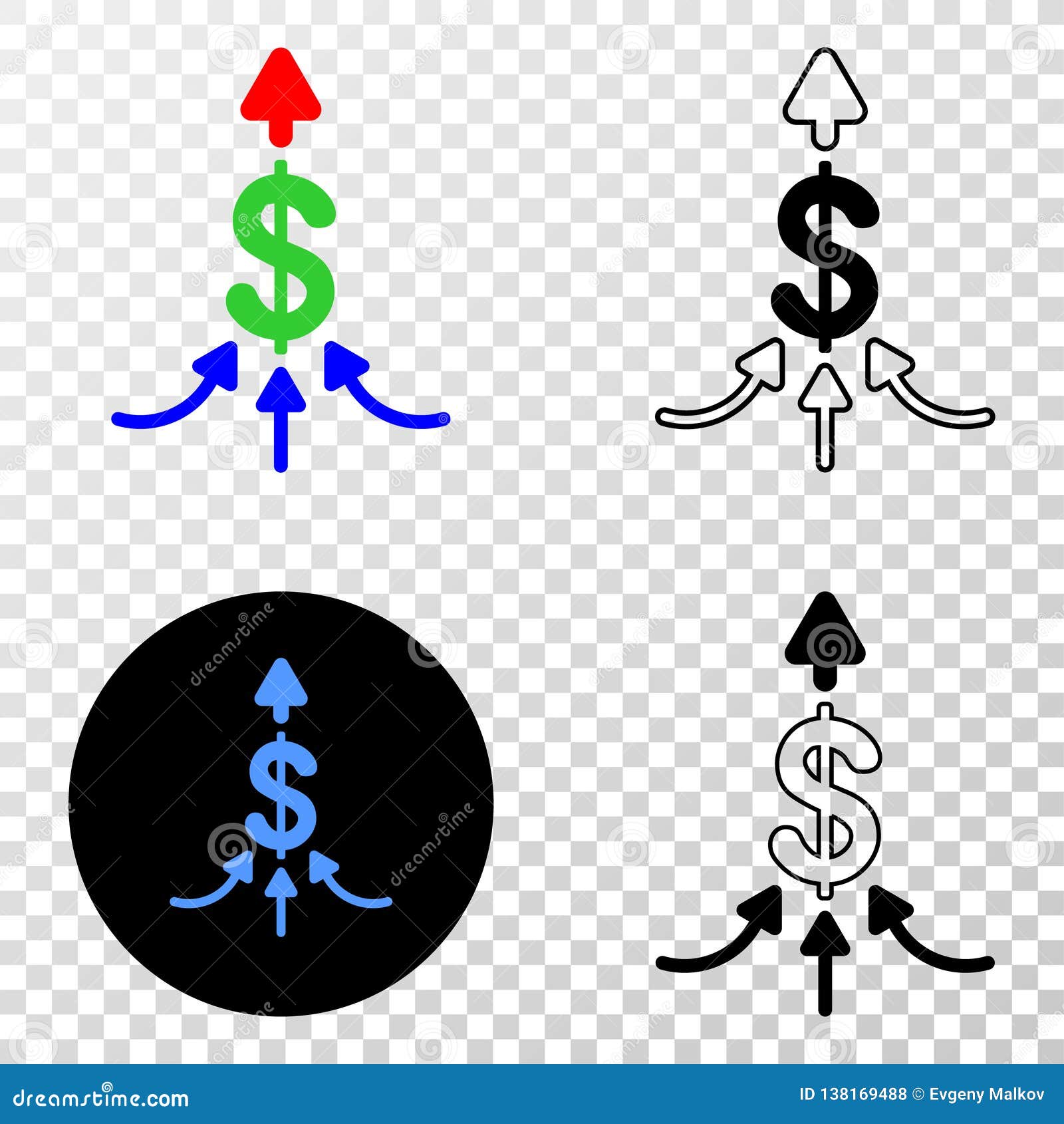 Payment Aggregator Vector EPS Icon with Contour Version Stock Vector ...