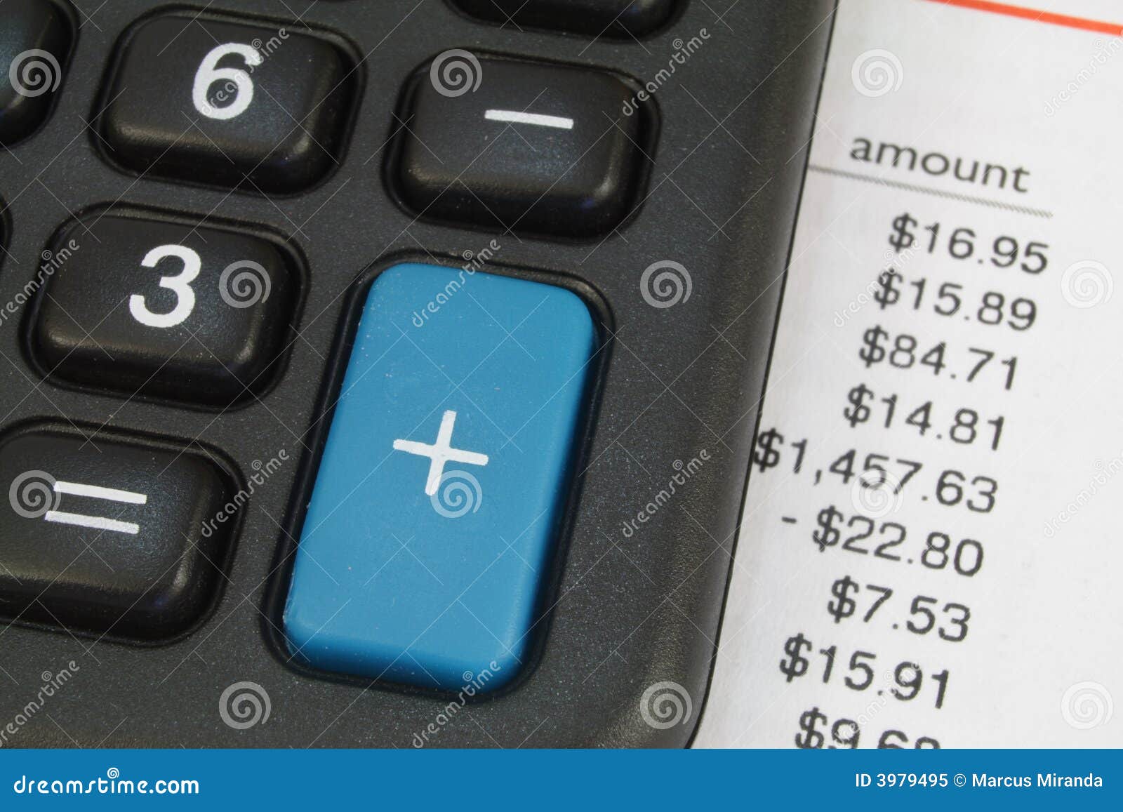 Payment amount stock image. Image of paper, calculating - 3979495