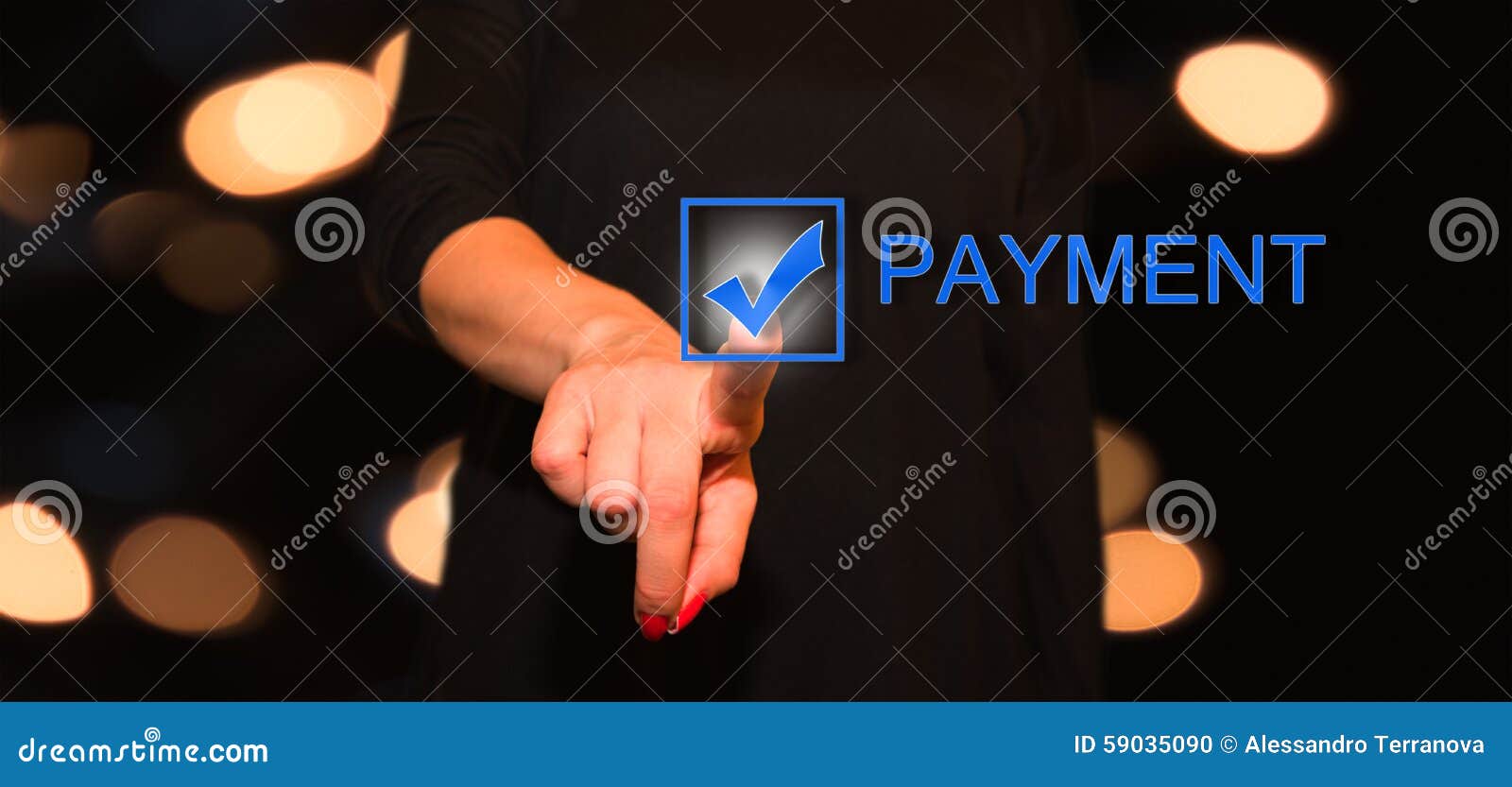 Payment button stock photo. Image of internet, business - 59035090