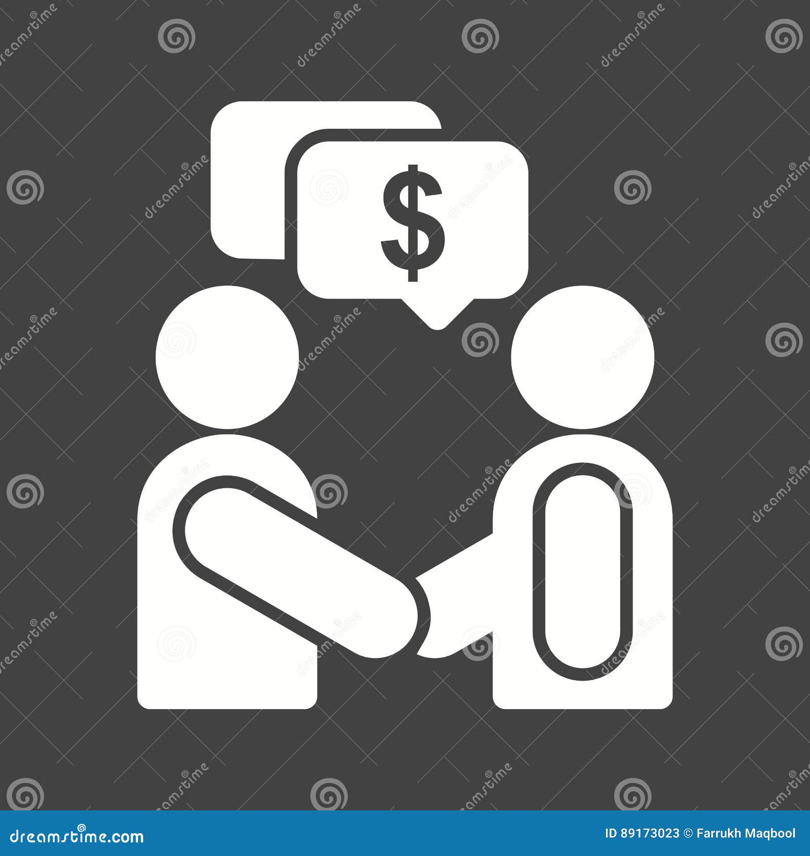 Payment Discussion stock vector. Illustration of paying - 89173023
