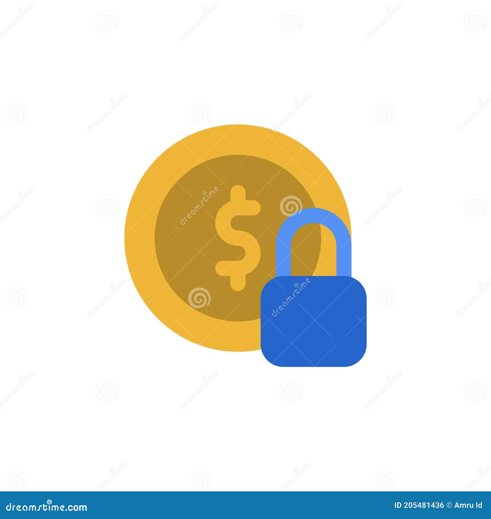 Payment E-commerce Safe Protection Choice Flat Icon, Logo, Vector Stock ...