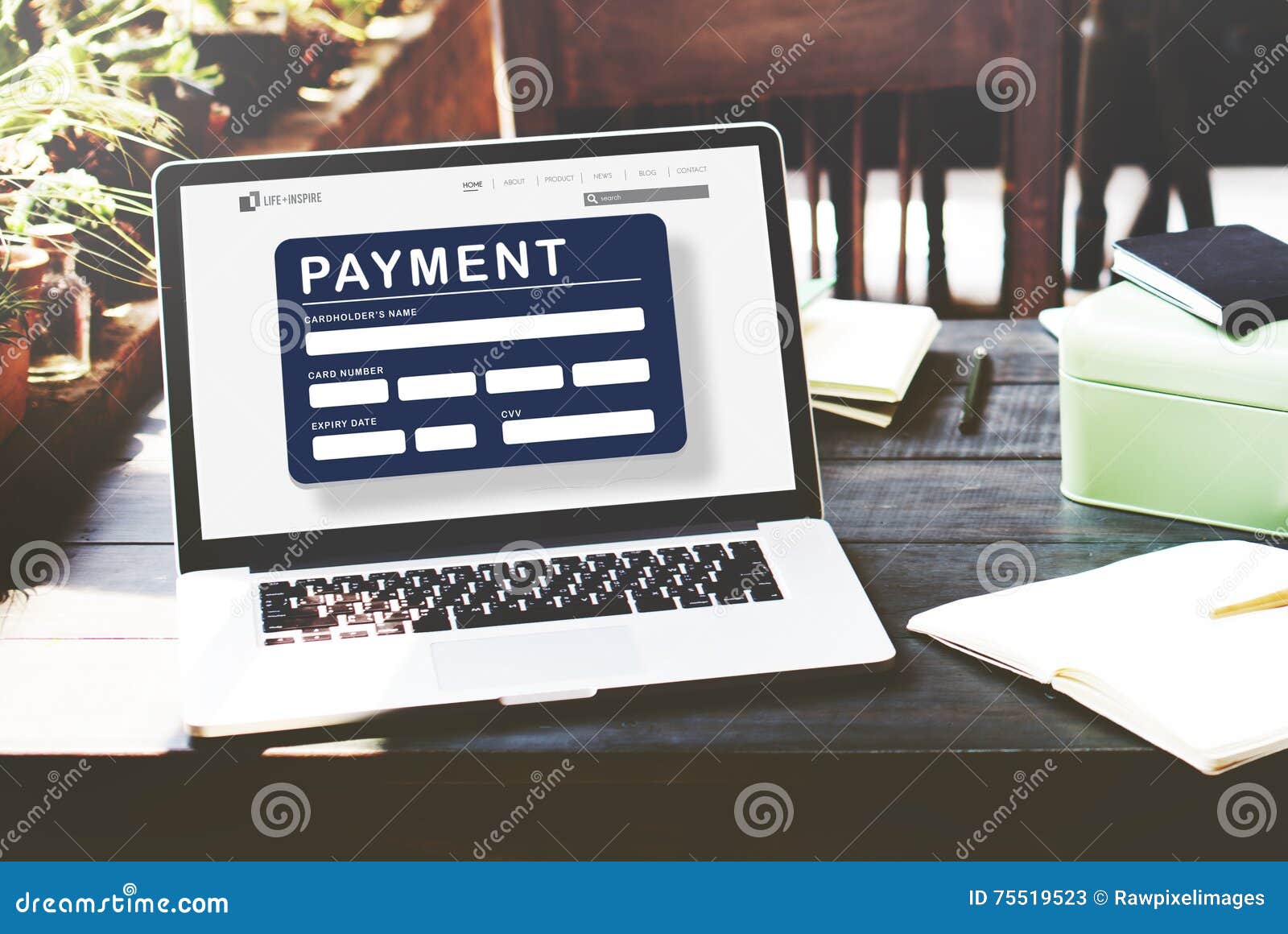 Payment Electronic E-commerce Credit E-payment Concept Stock Image ...