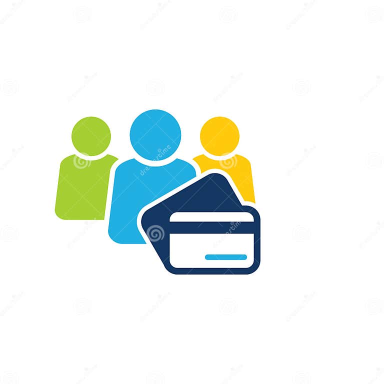 Payment Group Logo Icon Design Stock Vector - Illustration of customer ...