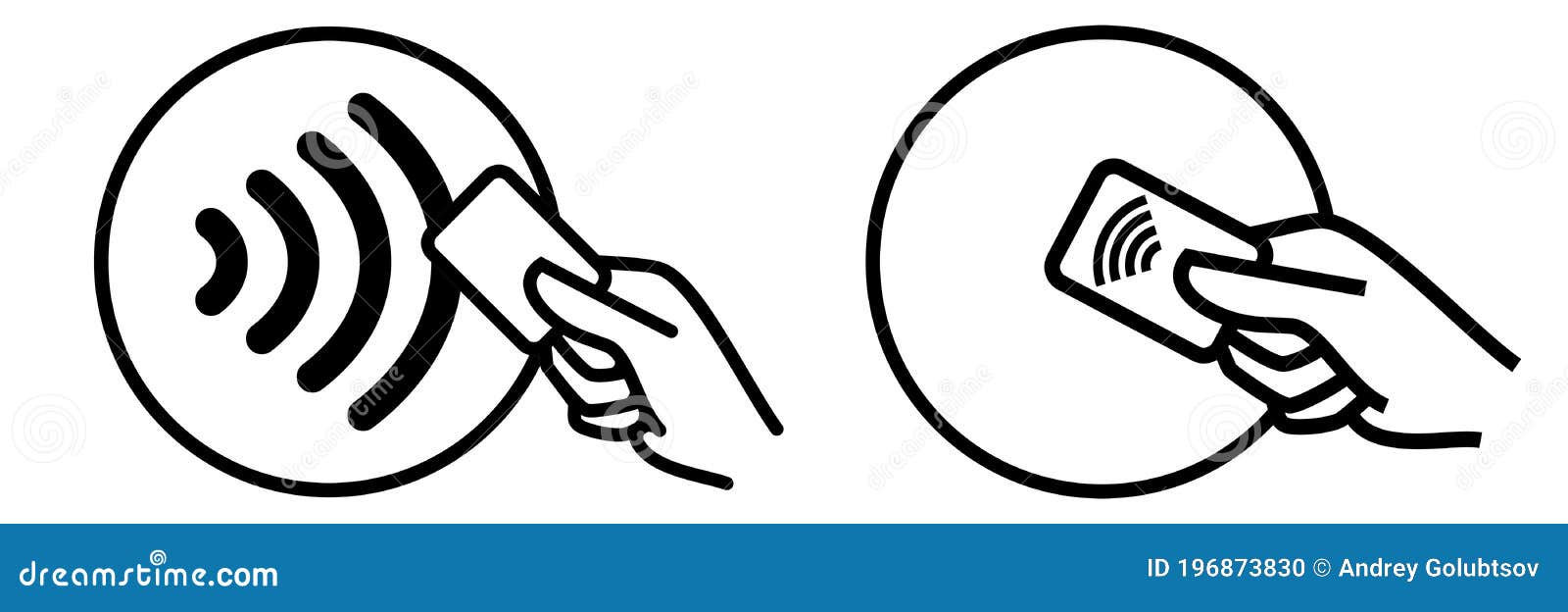 Payment Icon, Card Nfc Pay Contactless or Wireless Rfid Vector Logo ... Payment Icon, Card Nfc Pay Contactless or Wireless Rfid Vector Logo ...
