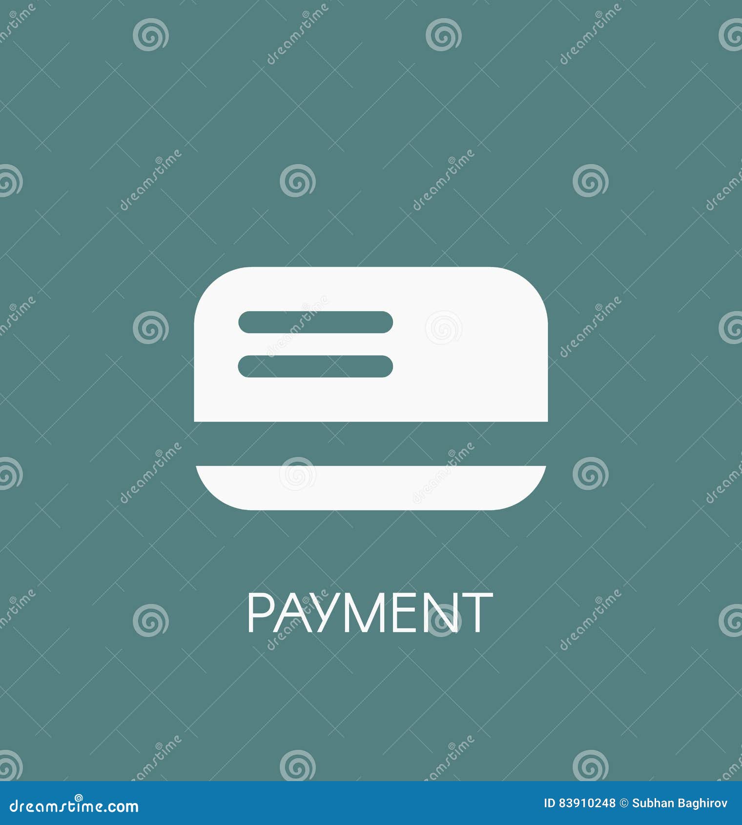 Payment Icon. Credit or Debit Card Payment Type Symbol Vector ...
