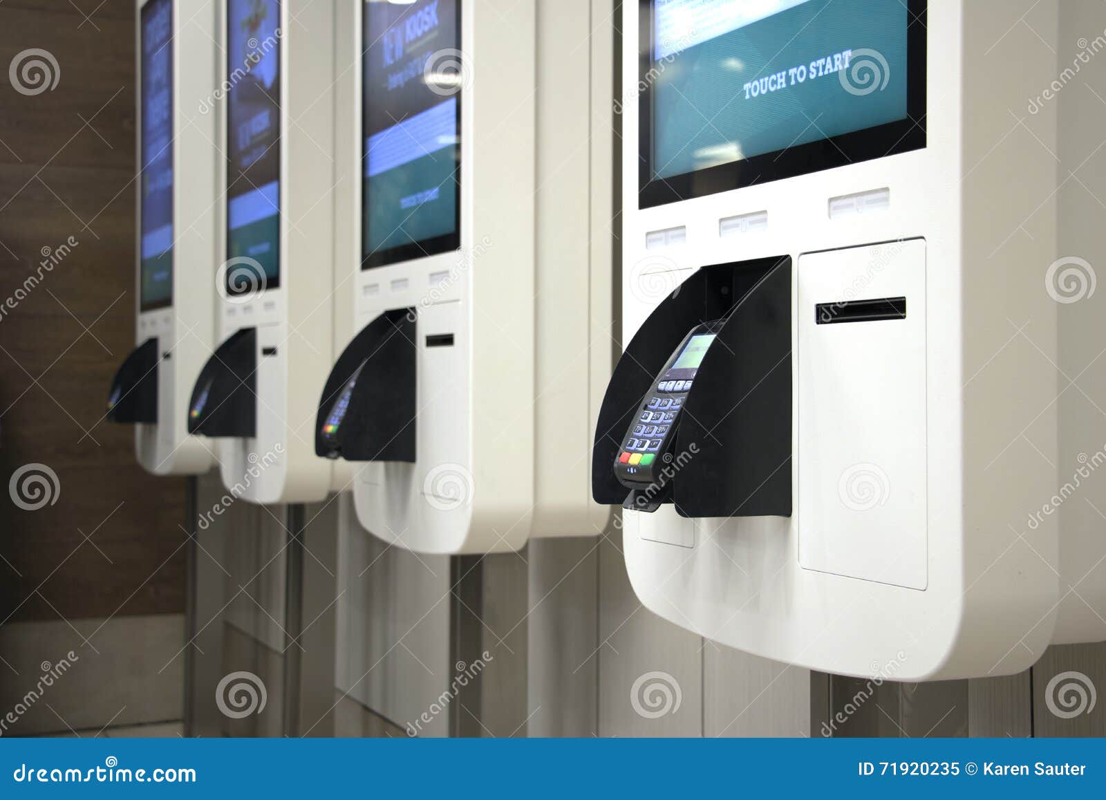 Payment Kiosk stock image. Image of quick, interac, payment - 71920235