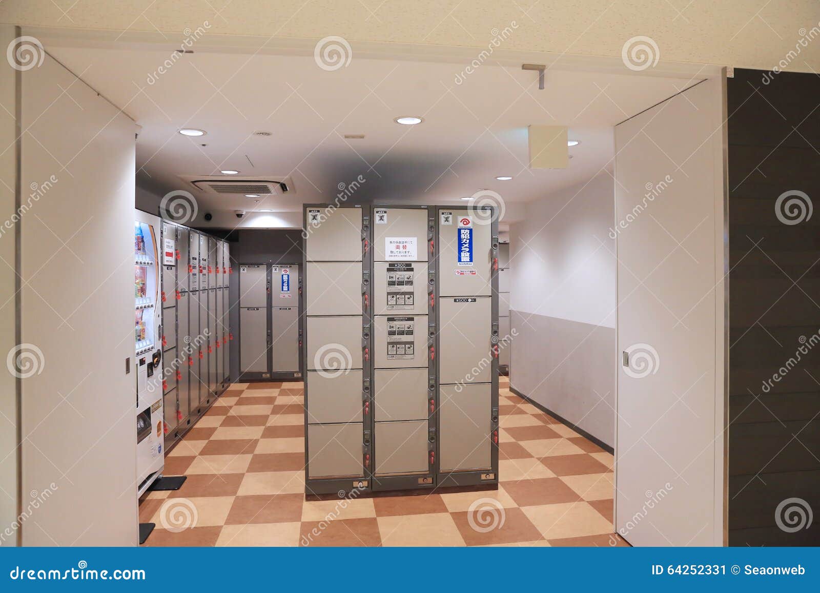 Payment Locker at Japan Staion Stock Image - Image of payment, safety ...