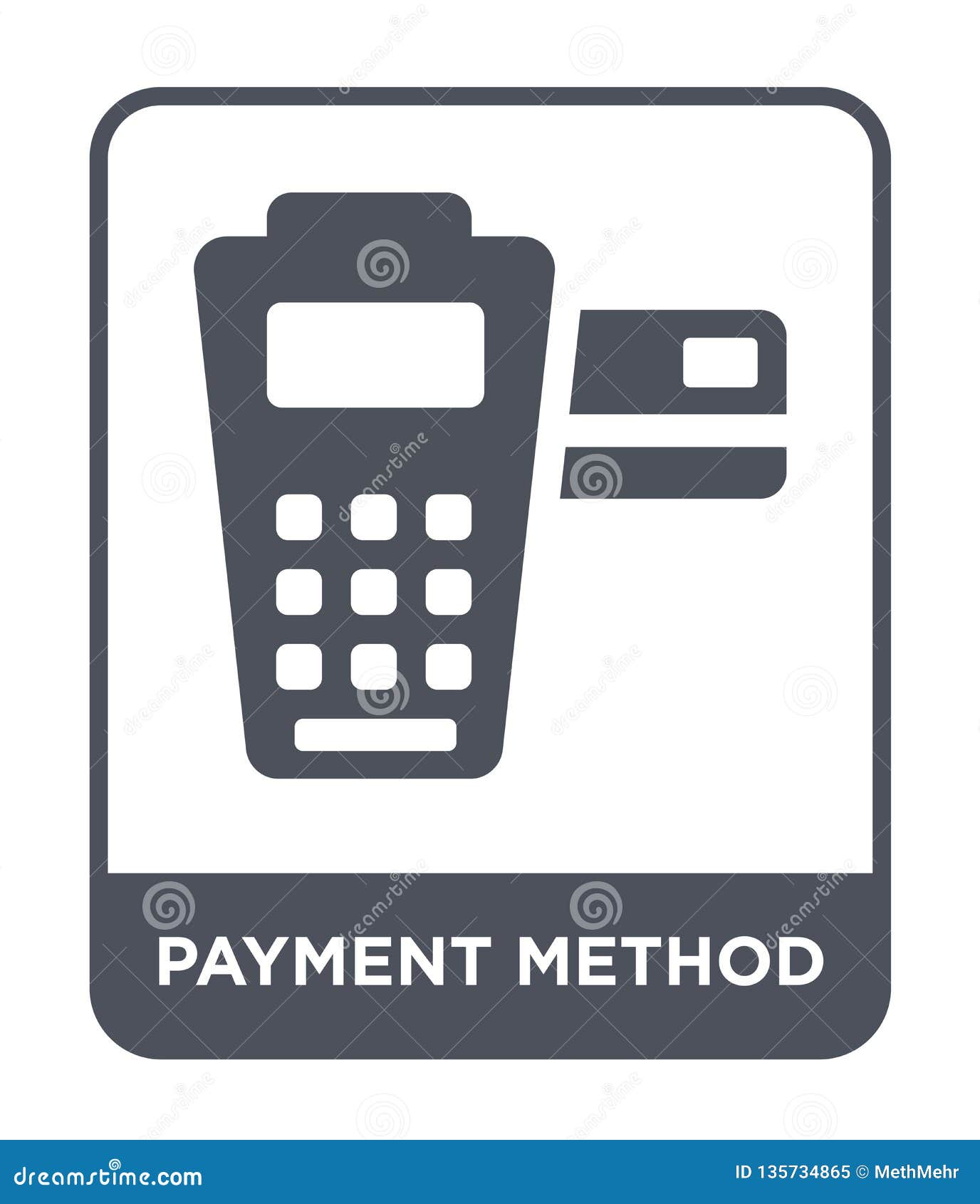 Payment Method Icon in Trendy Design Style. Payment Method Icon ...