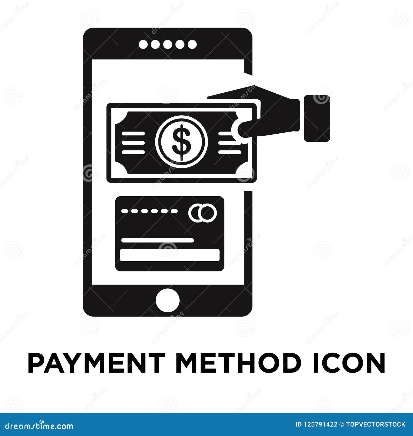 Payment Method Icon Vector Isolated On White Background, Logo Co ...