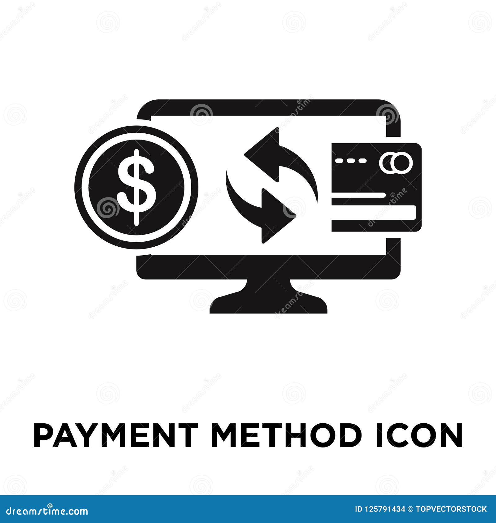 Payment Method Icon Vector Isolated on White Background, Logo Co Stock ... Payment Method Icon Vector Isolated on White Background, Logo Co Stock ...