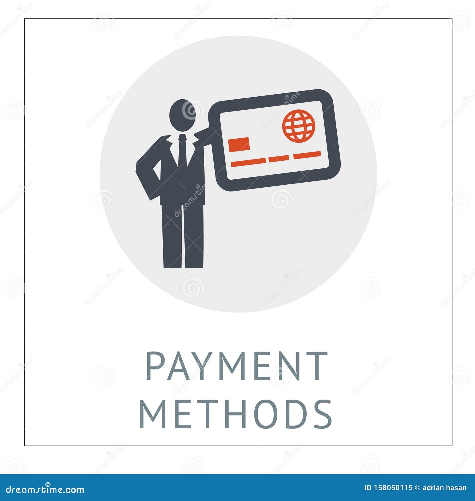 Payment Methods Simple Logo Icon Vector Ilustration Stock Vector ...