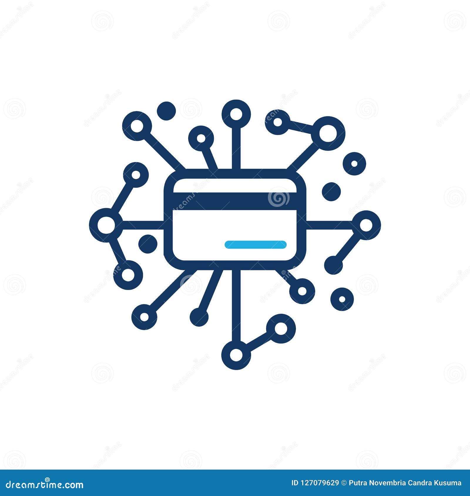 Payment Network Logo Icon Design Stock Vector - Illustration of connect ...