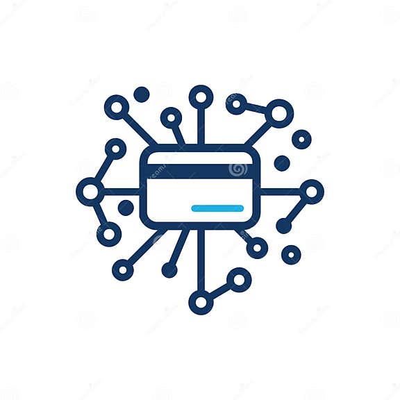 Payment Network Logo Icon Design Stock Vector - Illustration of connect ...