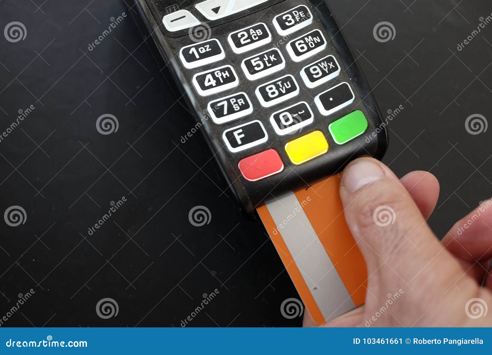 Payment with pos stock image. Image of visa, reader - 103461661