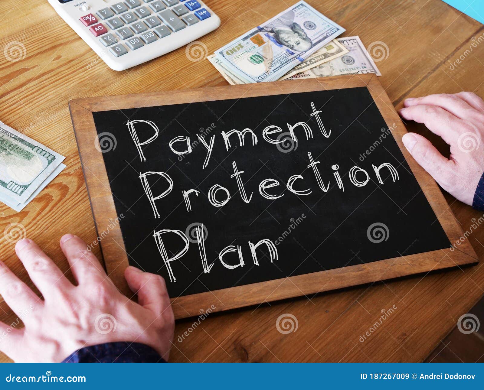 Payment Protection Plan is Shown on the Conceptual Business Photo Stock ...