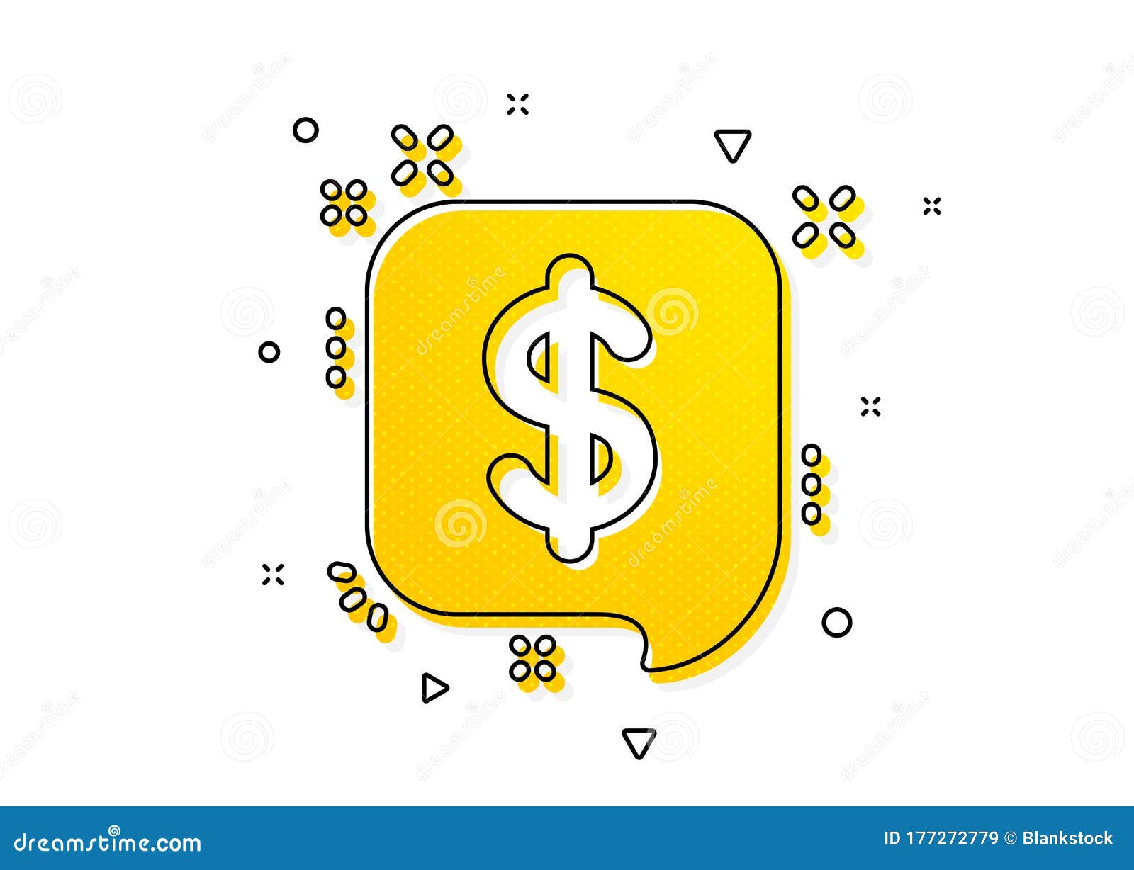 Payment Received Icon. Dollar Sign. Vector Stock Vector - Illustration ...