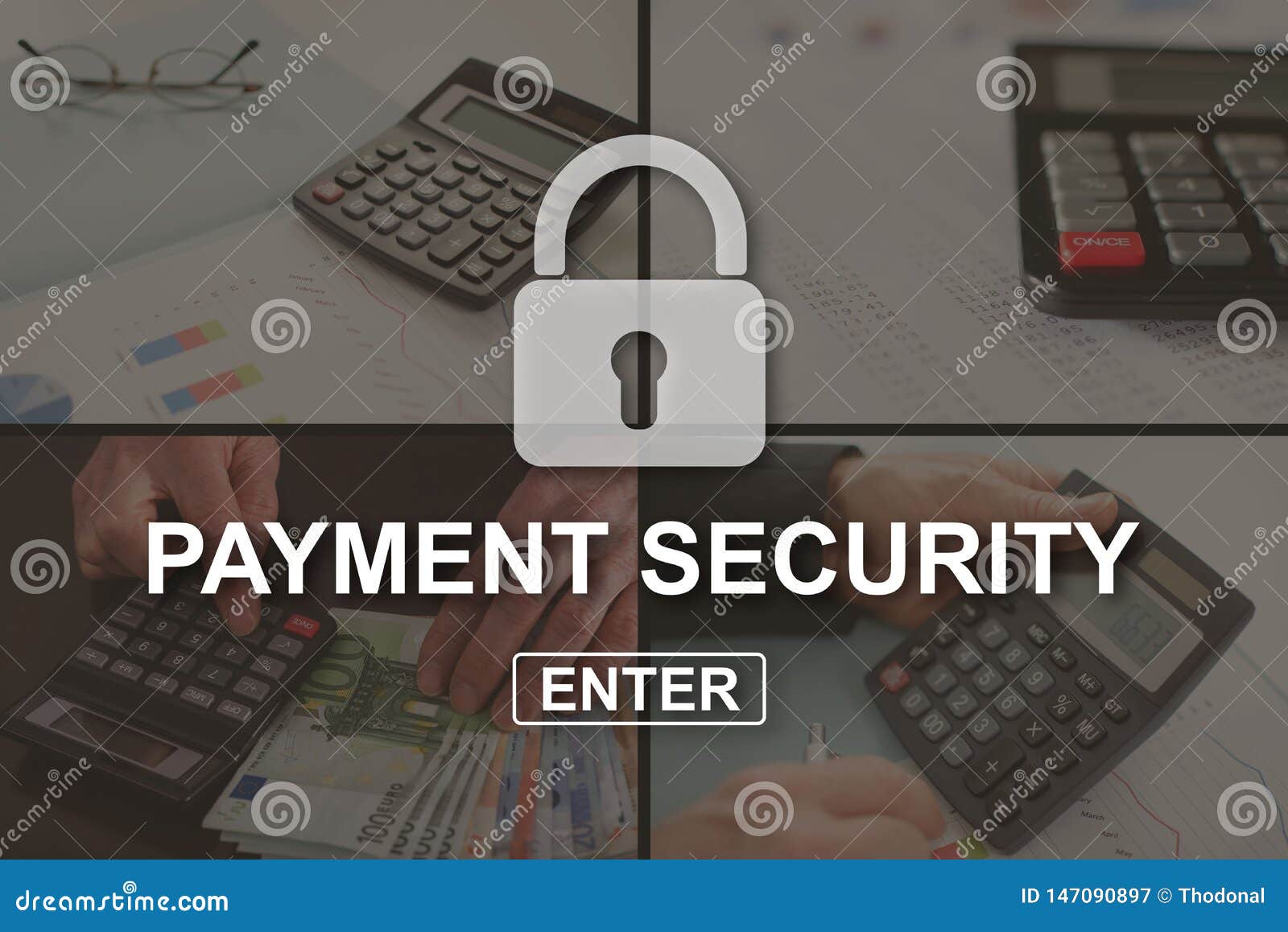Concept of Payment Security Stock Image - Image of symbol, security ...