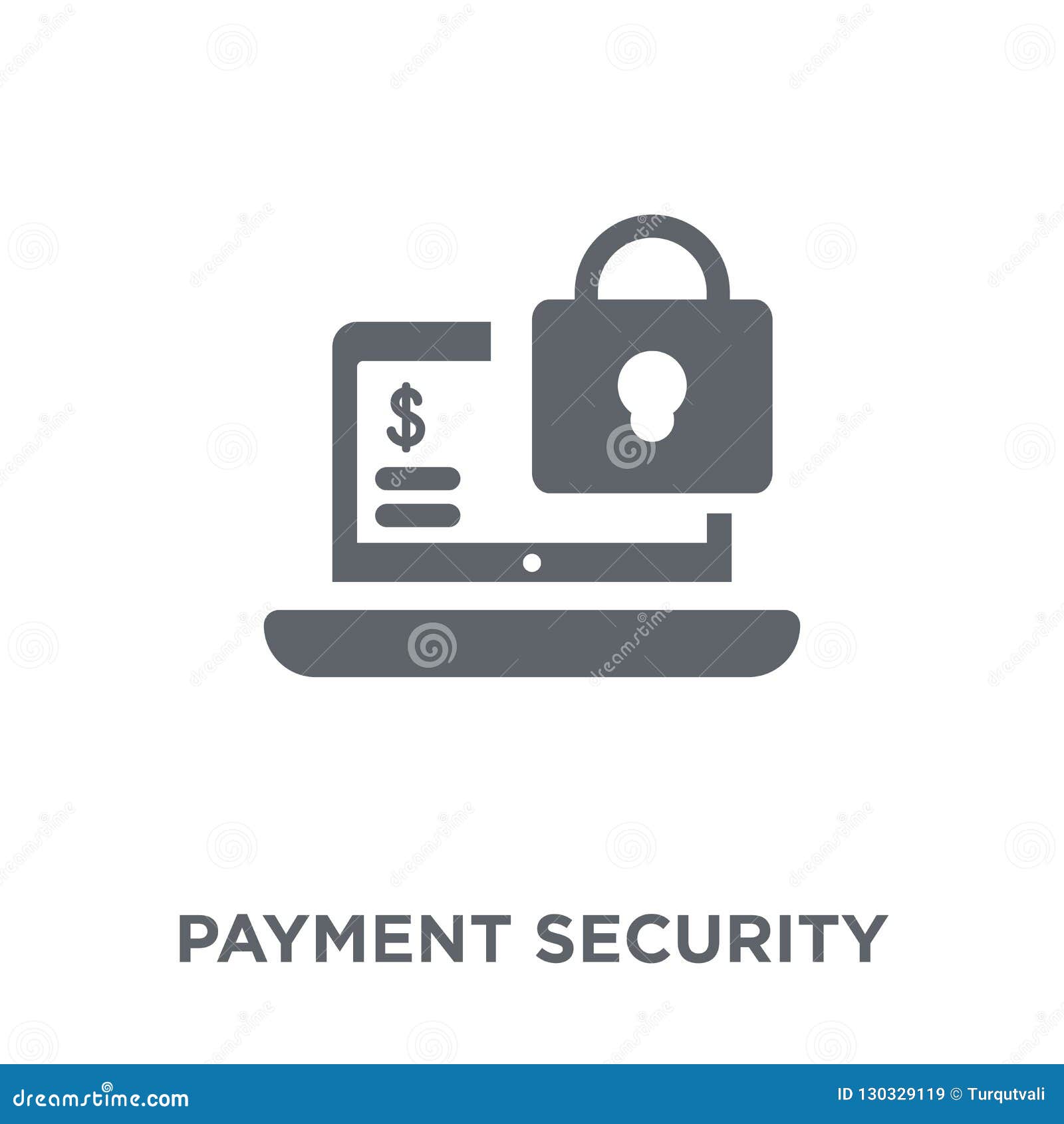 Payment Security Icon From Ecommerce Collection. Stock Vector ...