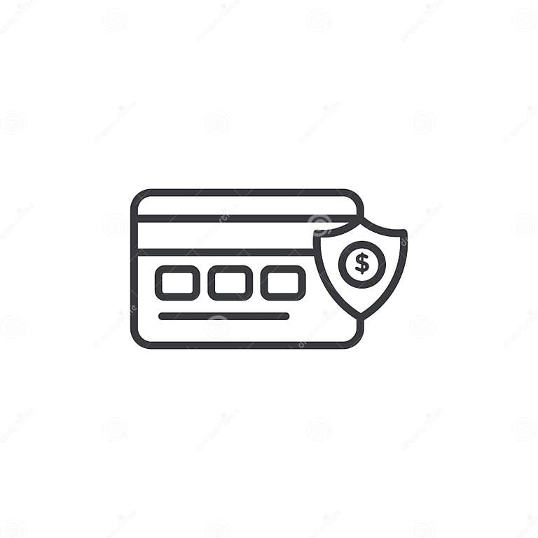 Payment Security Icon Vector Set on White Background Stock Vector ...