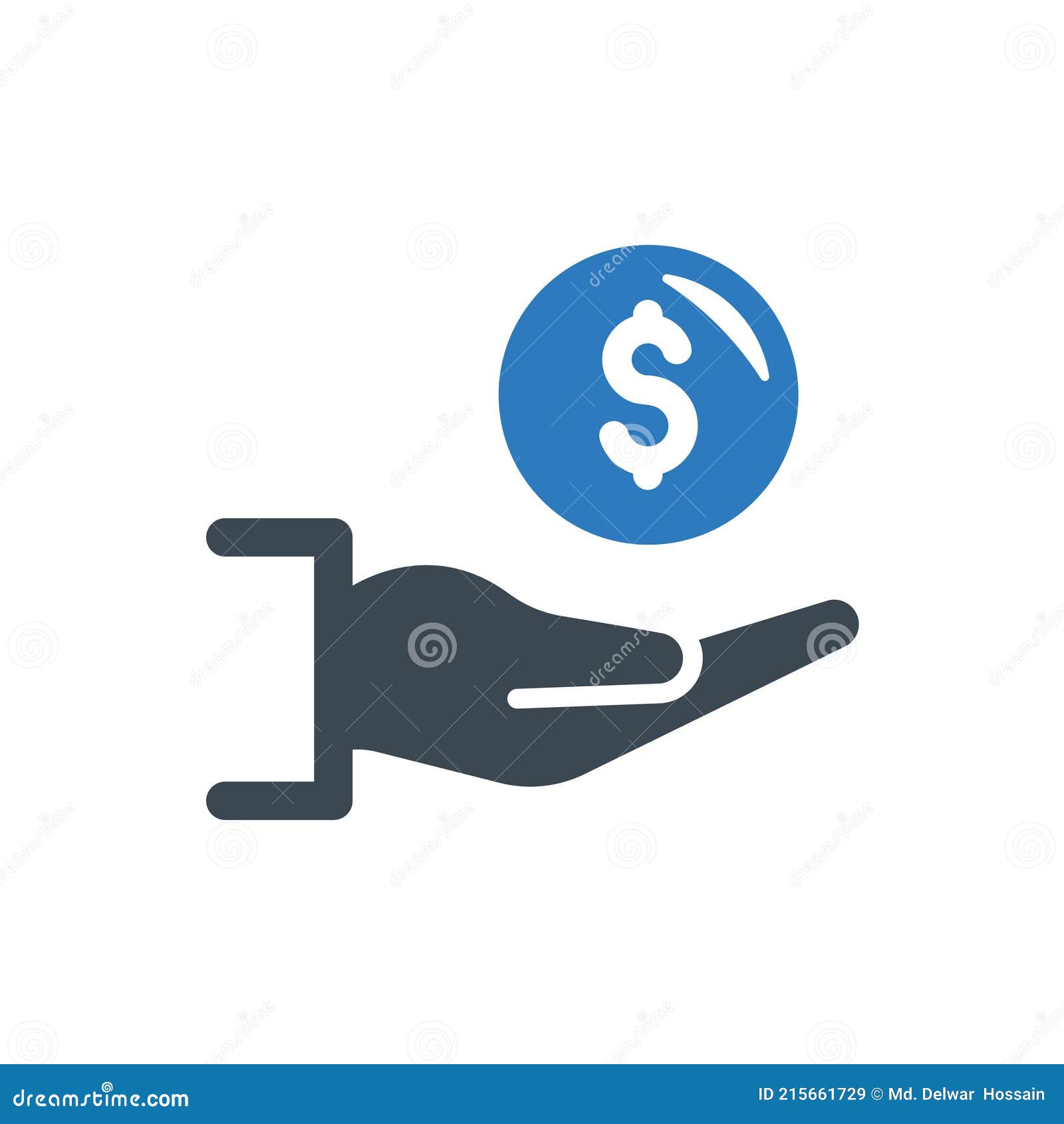 Payment service icon stock vector. Illustration of investment - 215661729